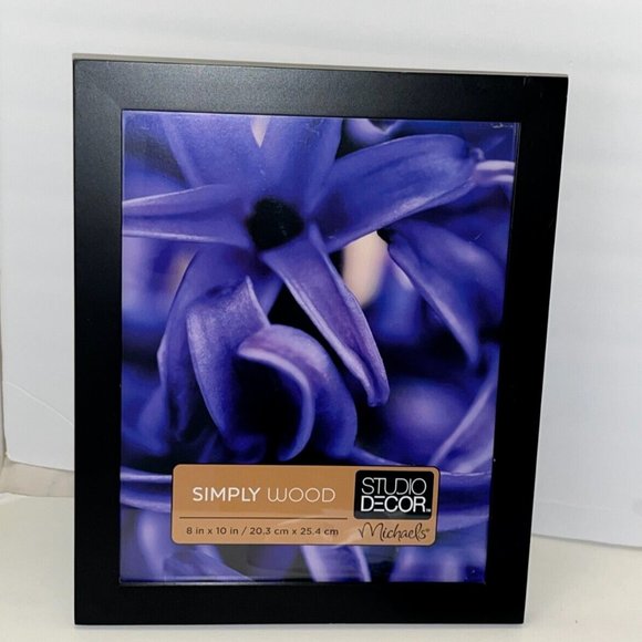 Accents | Simply Wood Studio Decor Photo Frame Black 8 In X 1 In | Poshmark